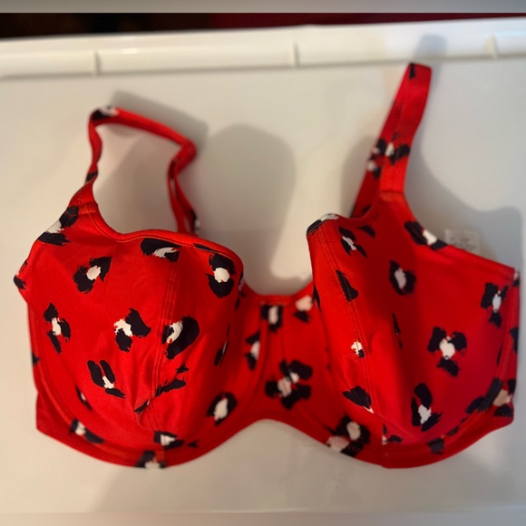Freya | Swim | Freya Wildcat Sweetheart Padded Red Bikini Top 36h ...